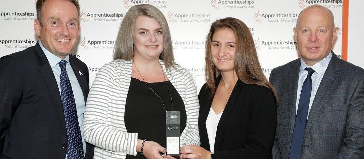 Aptus wins at National Apprenticeship Awards | Aptus